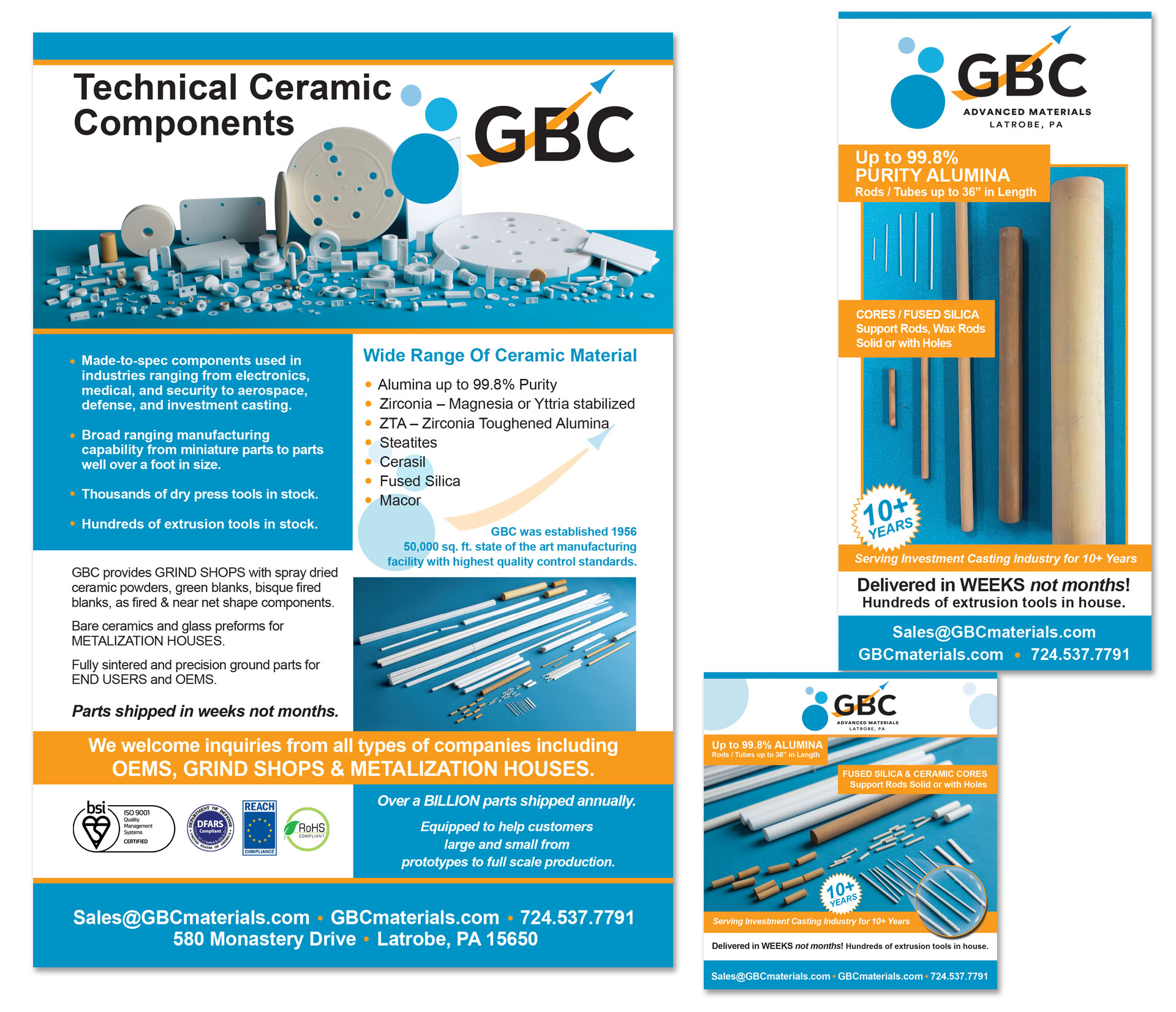 GBC Materials - Industry Ads - Chroma Studios